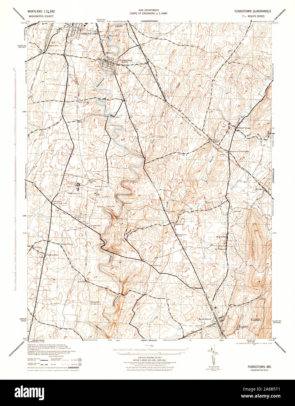 1944 map Cut Out Stock Images & Pictures - Alamy