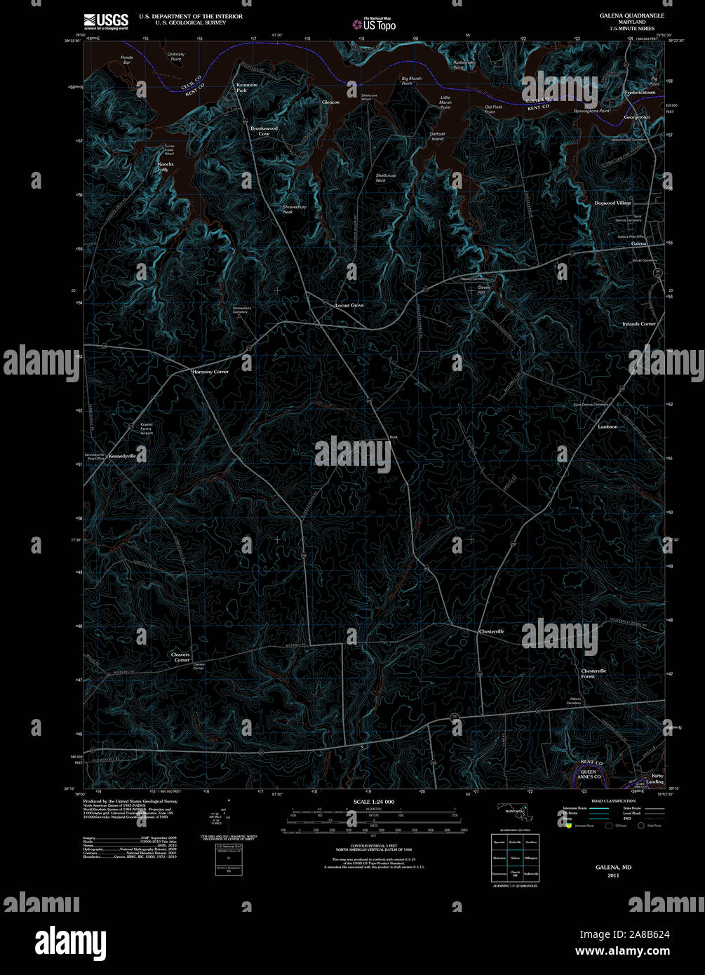 Map of galena hi-res stock photography and images - Alamy