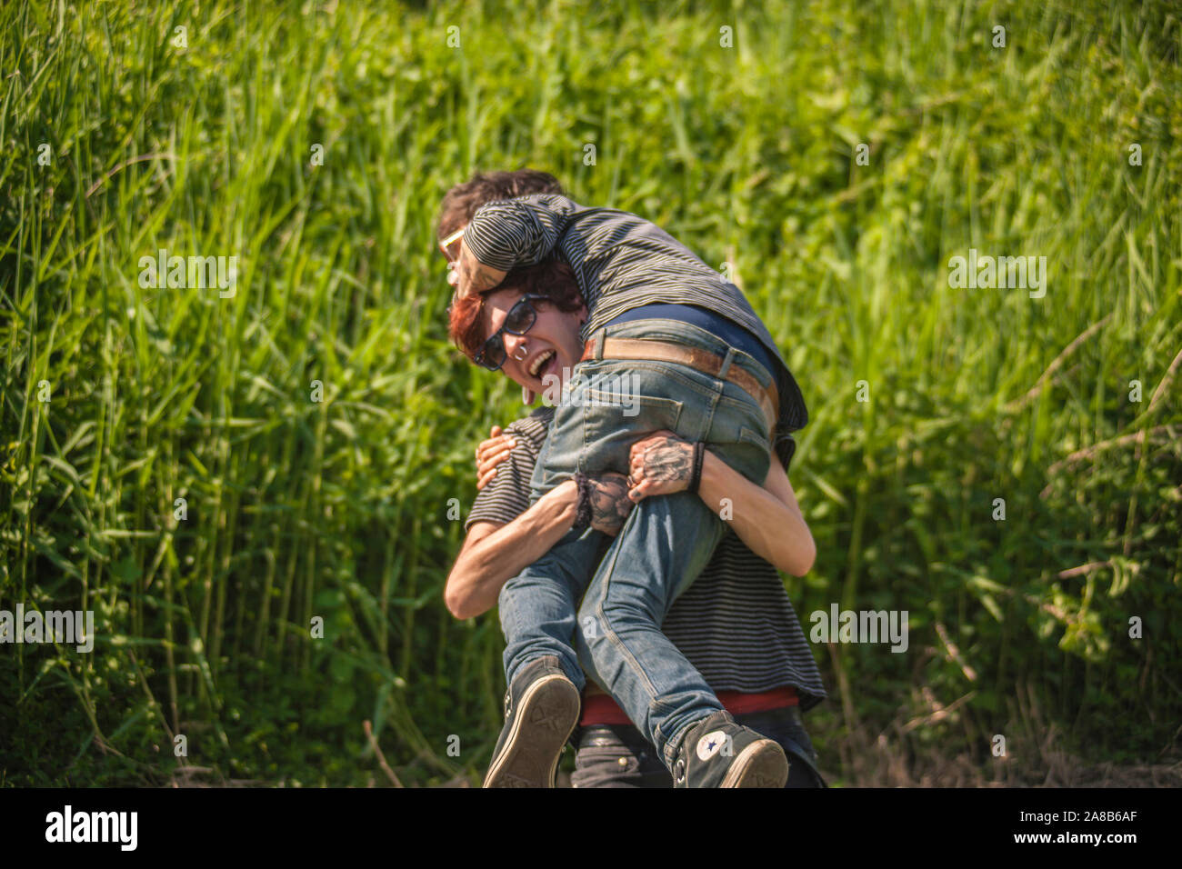 Rival brothers hi-res stock photography and images - Alamy