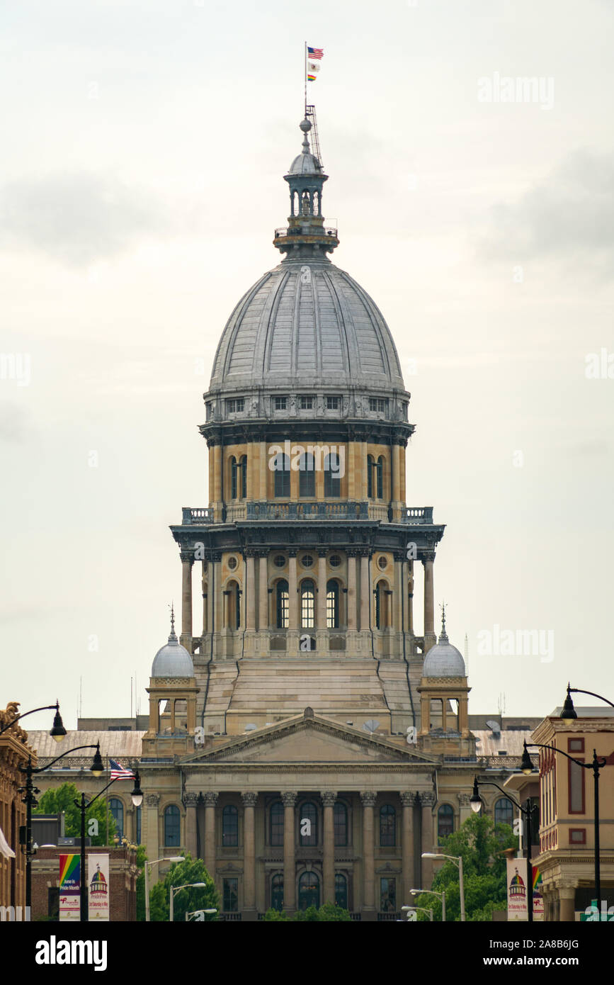 Illinois State Capitol Building, Springfield Stock Photo - Alamy