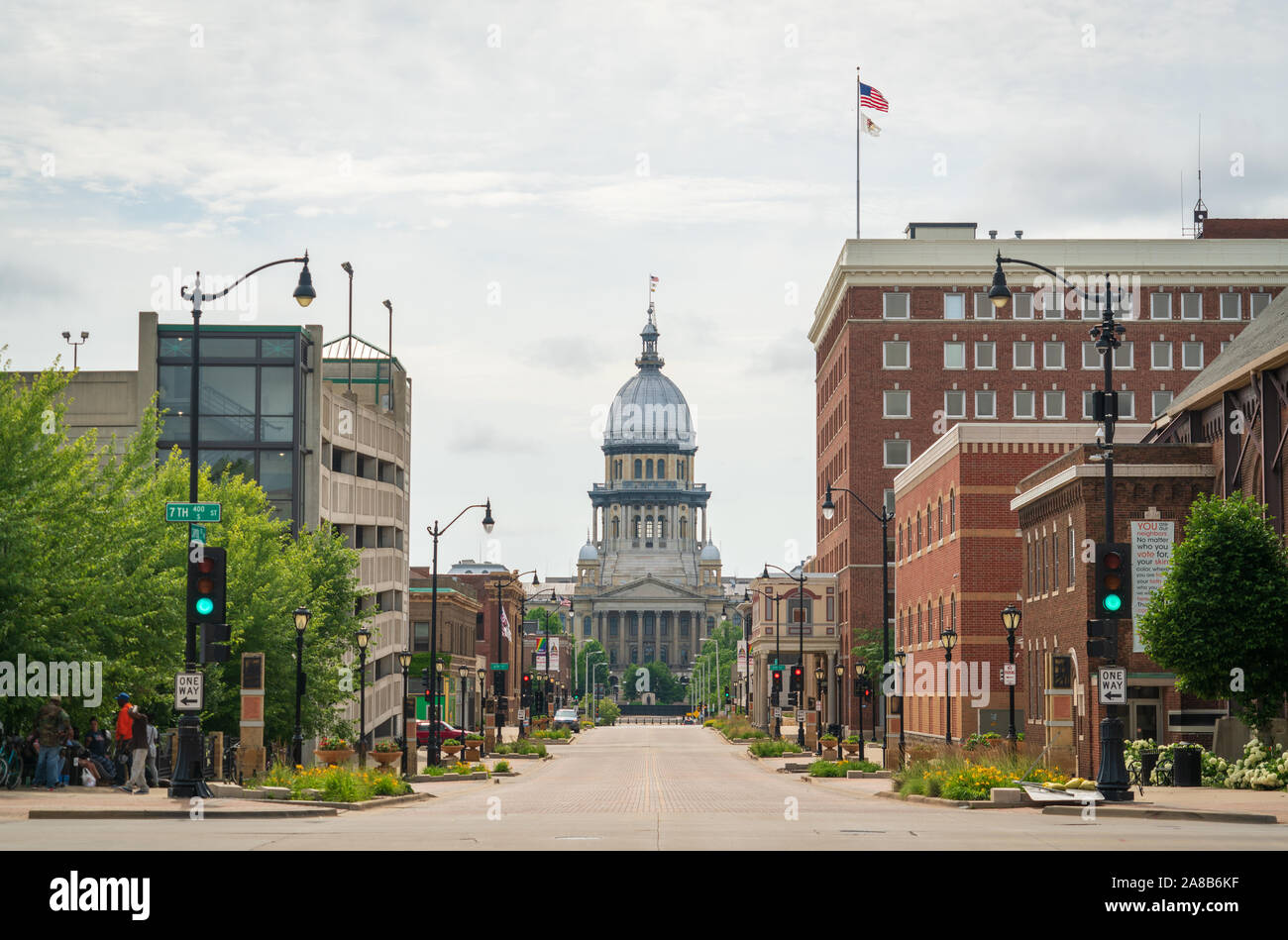 Illinois State Capitol Building, Springfield Stock Photo - Alamy