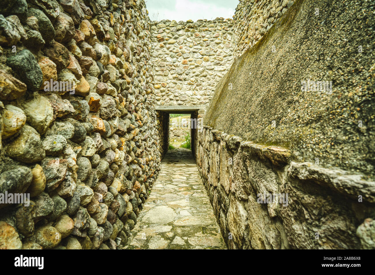 Zapotec Ruin "Dainzu" in Oaxaca, Mexico Stock Photo - Alamy