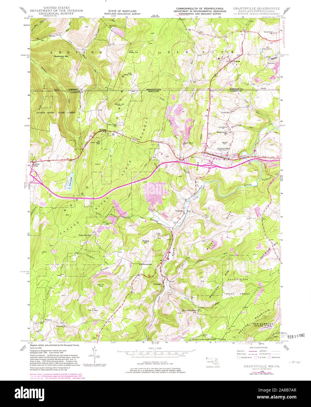 Map of grantsville hi-res stock photography and images - Alamy