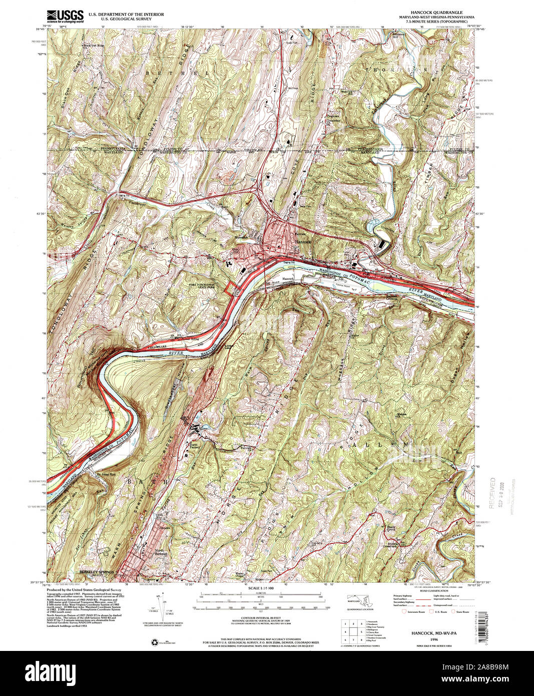 Hancock maryland Cut Out Stock Images & Pictures - Alamy