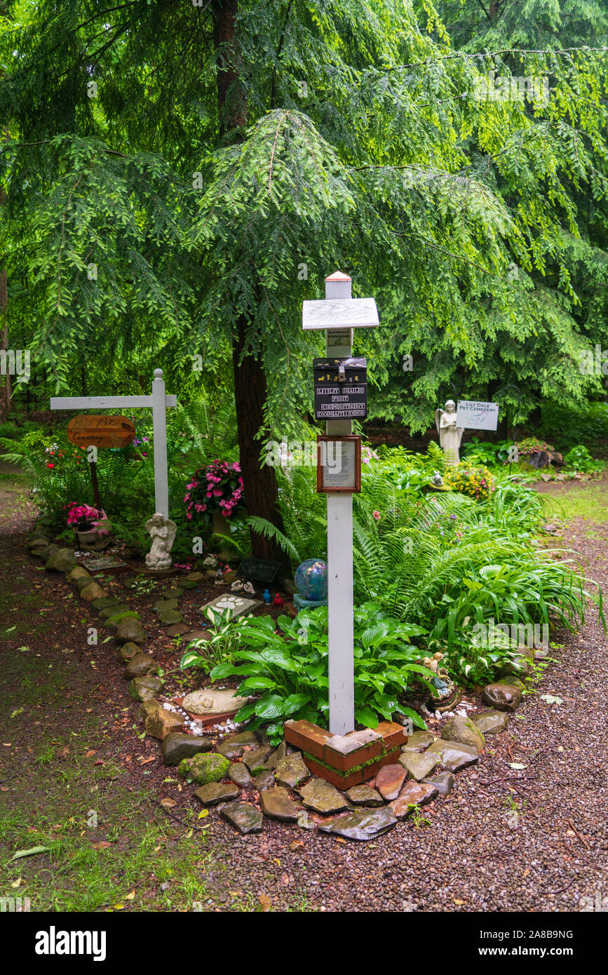 The Lily Dale assembly in New York Stock Photo - Alamy