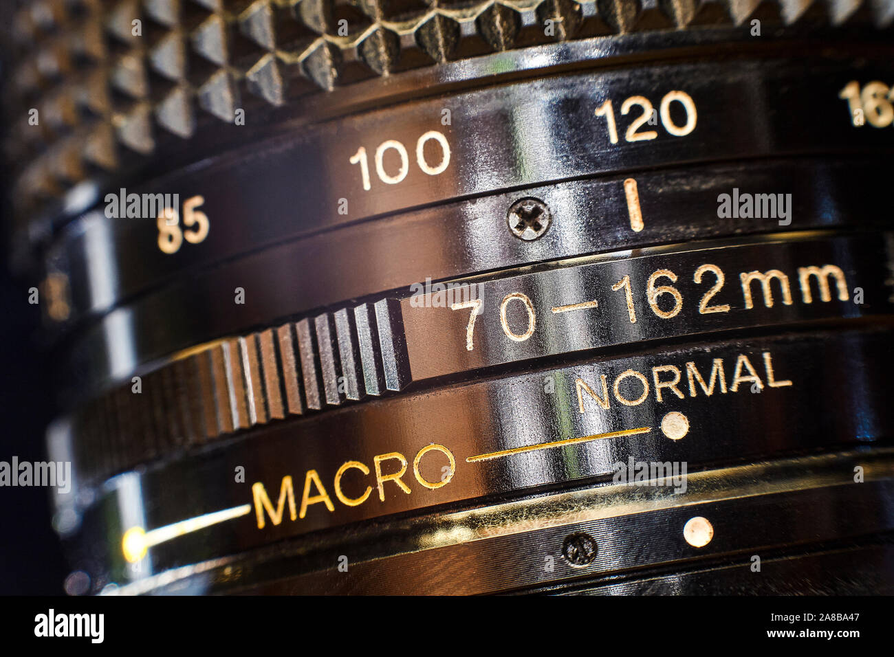 Zoom and Macro ring Stock Photo - Alamy