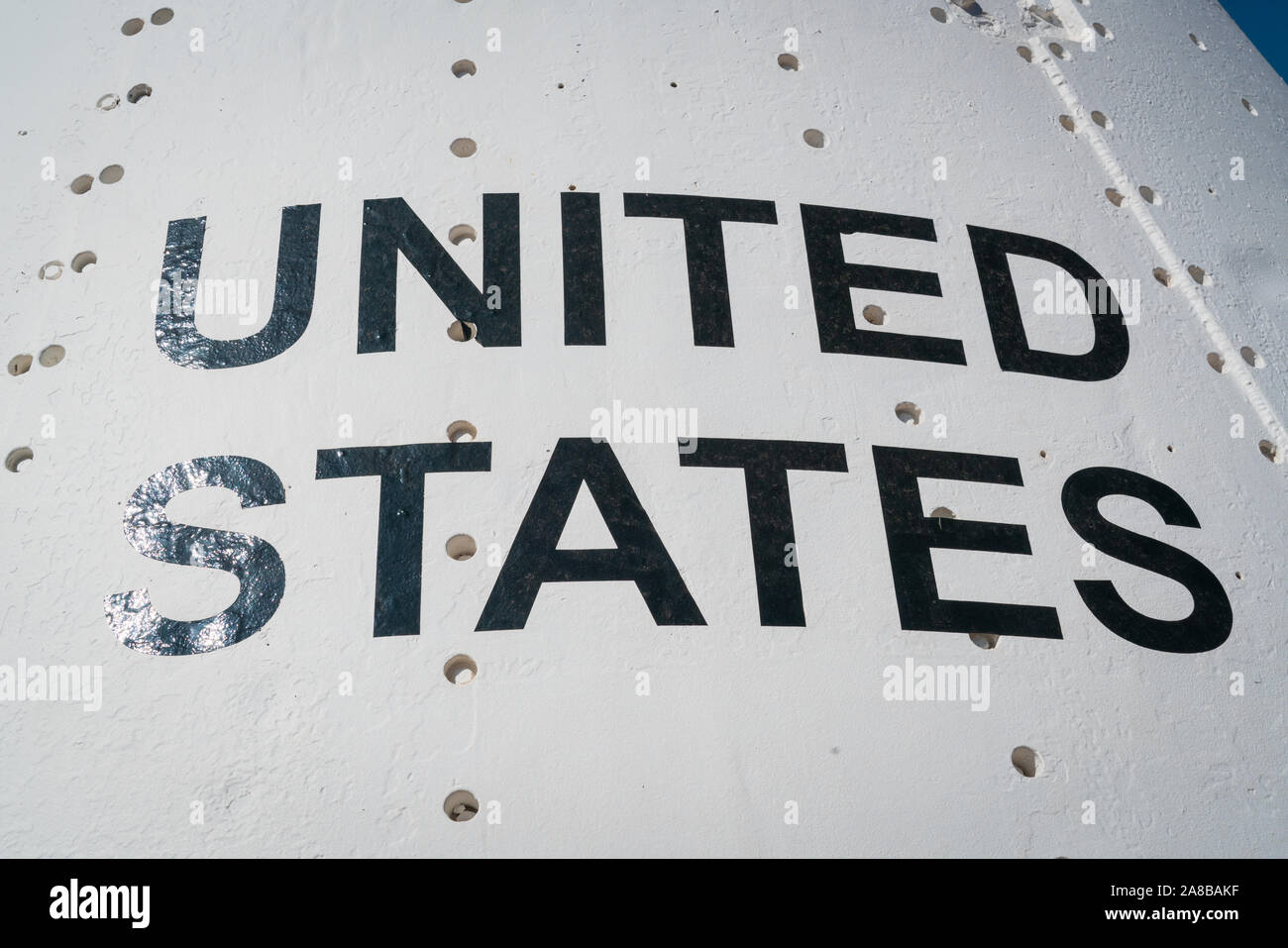 Meteor Crater's Apollo test capsule used for training Stock Photo - Alamy