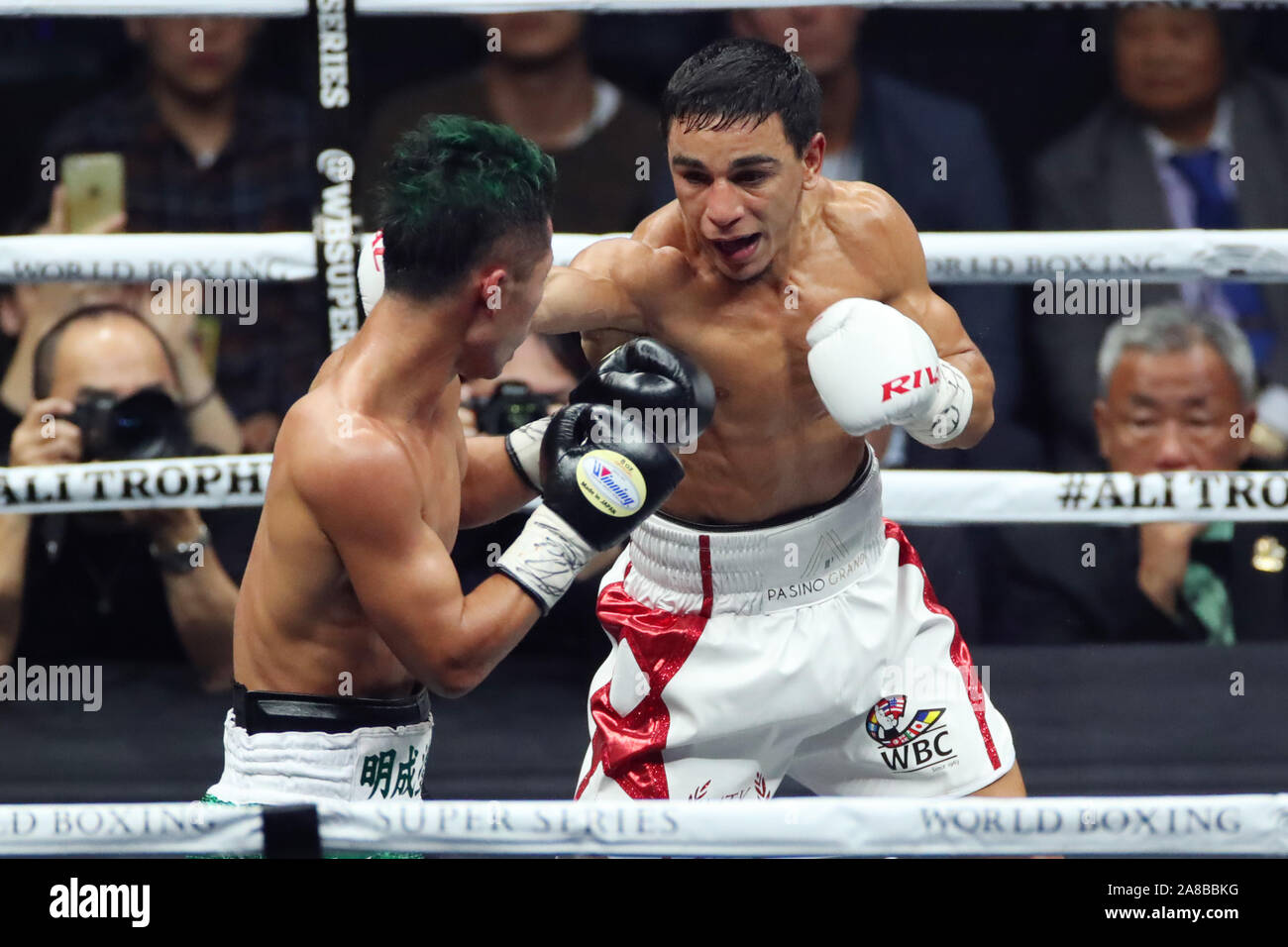 Saitama Super Arena, Saitama, Japan. 7th Nov, 2019. Nordine Oubaali ...