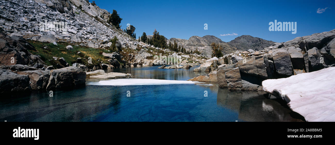 Stream water passing through rock hi-res stock photography and images ...