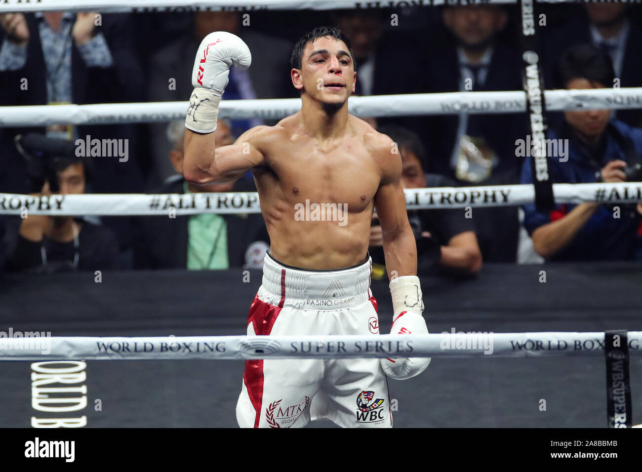 Saitama Super Arena, Saitama, Japan. 7th Nov, 2019. Nordine Oubaali ...