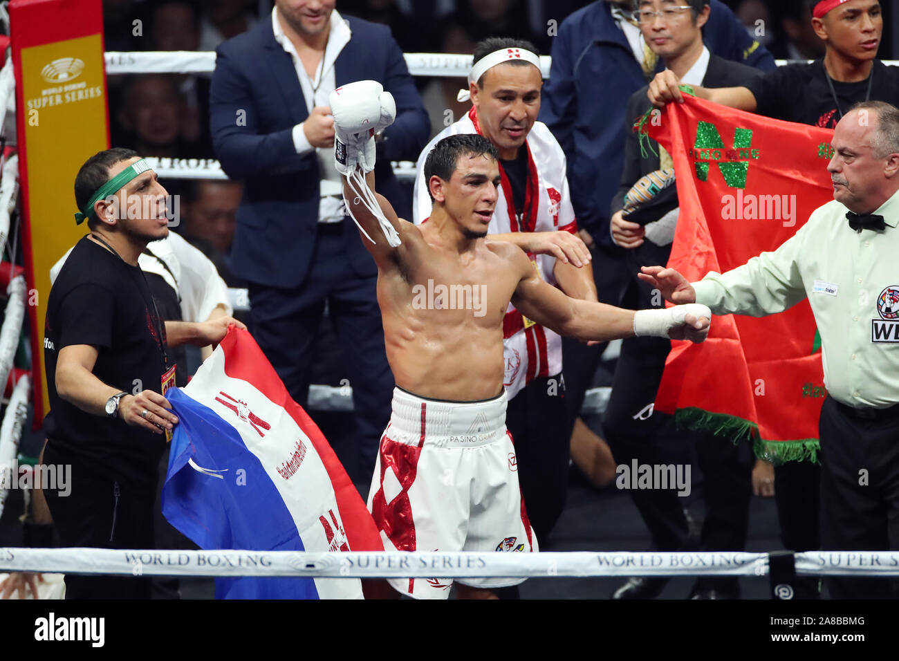 Saitama Super Arena, Saitama, Japan. 7th Nov, 2019. Nordine Oubaali ...