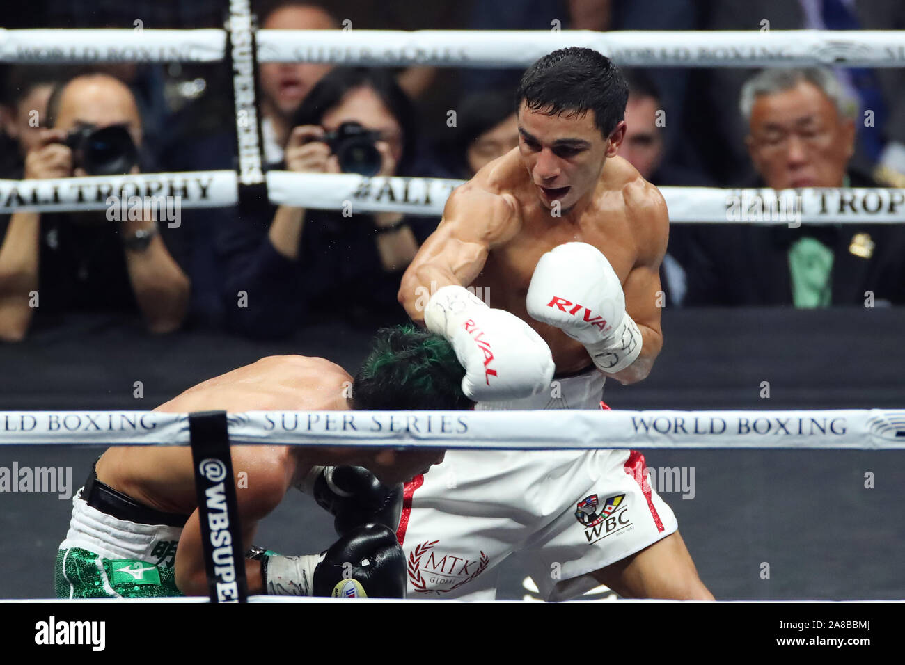 Saitama Super Arena, Saitama, Japan. 7th Nov, 2019. Nordine Oubaali ...
