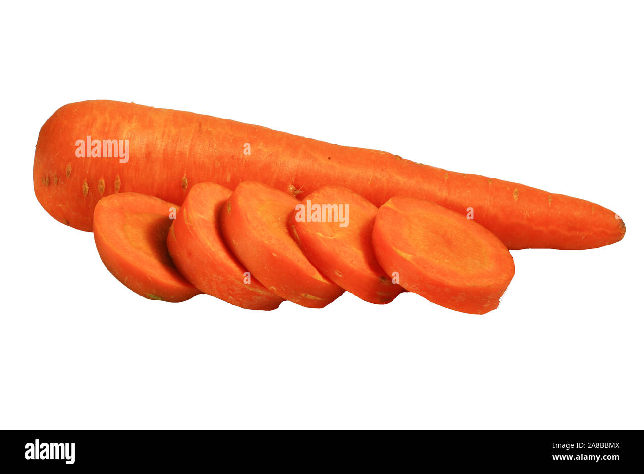Single carrot white background hi-res stock photography and images - Alamy