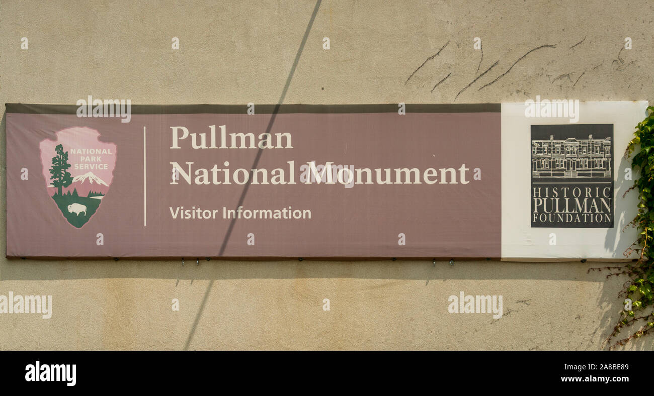 The Historic Pullman National Monument Stock Photo - Alamy