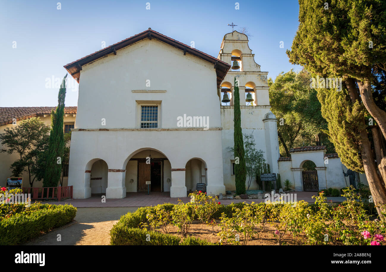 Mission San Juan Bautista Stock Photo - Alamy