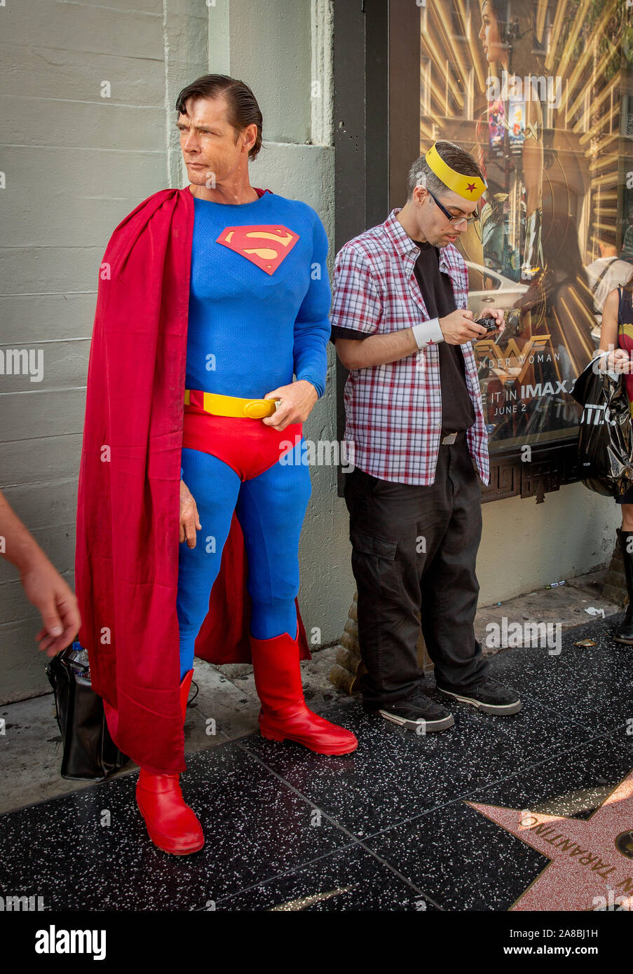 Hollywood superman hi-res stock photography and images - Alamy
