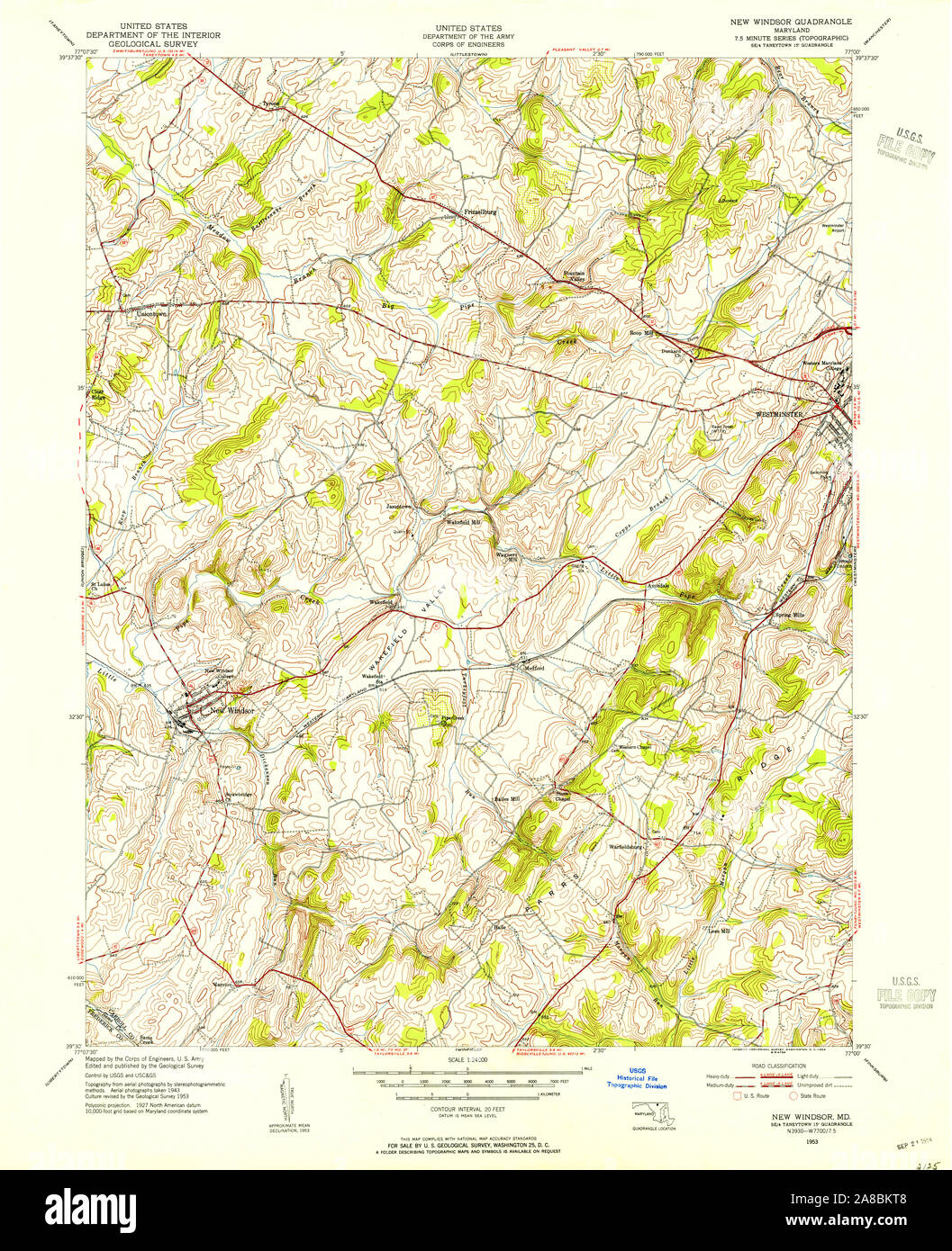 Map of new windsor hi-res stock photography and images - Alamy