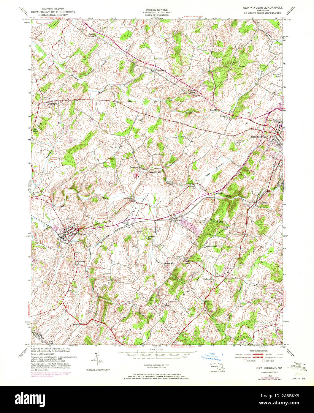 Map of new windsor hi-res stock photography and images - Alamy