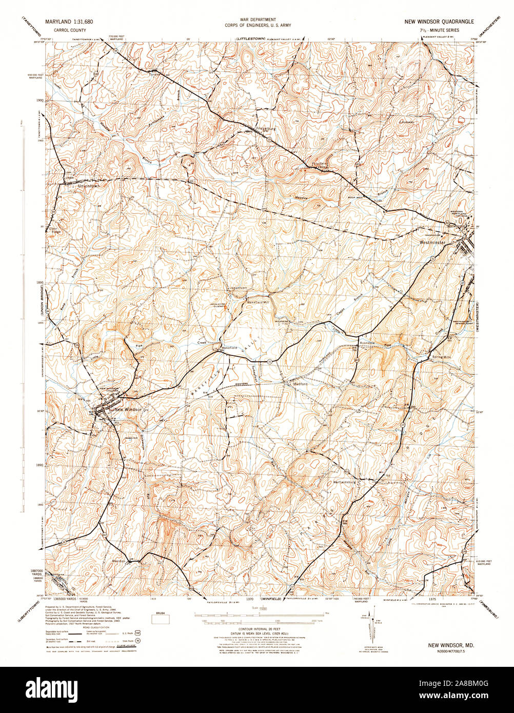 Map of new windsor hi-res stock photography and images - Alamy