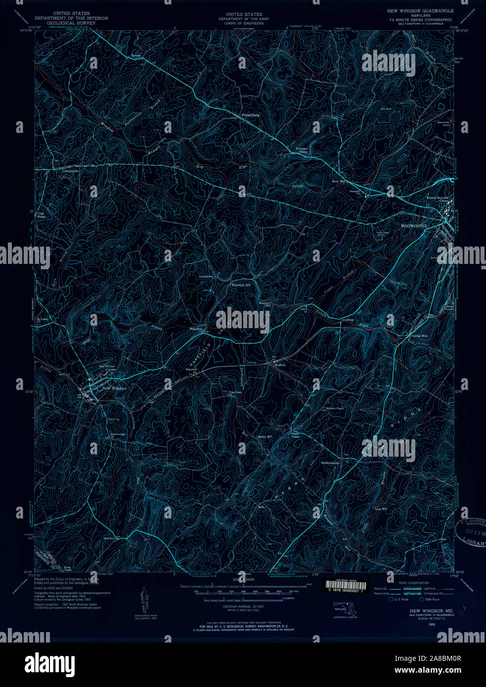 Map of new windsor hi-res stock photography and images - Alamy