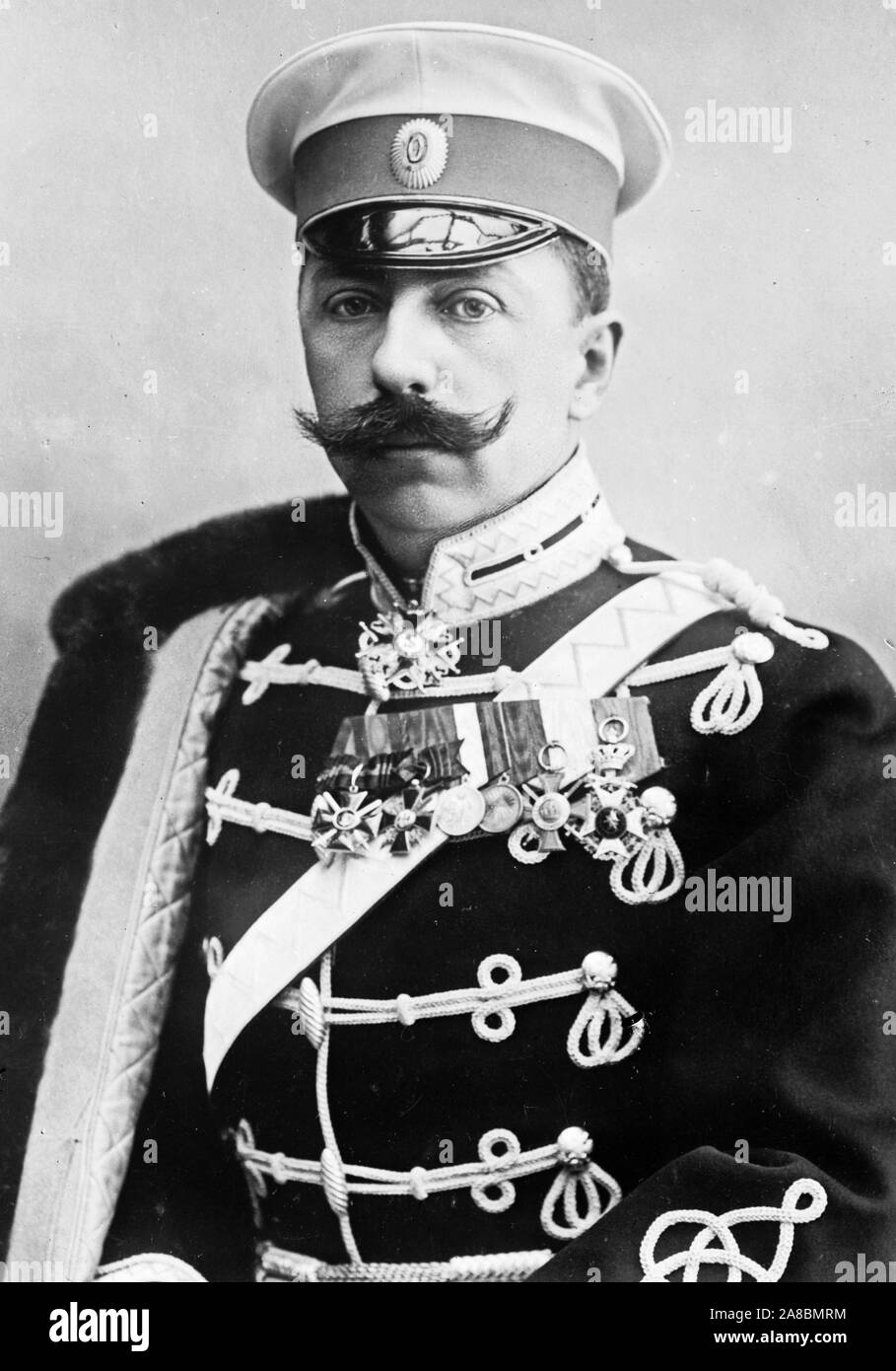 Bourbon parma Black and White Stock Photos & Images - Alamy