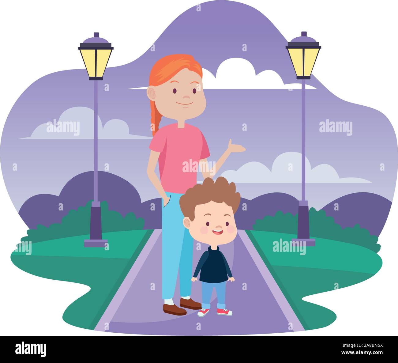 Joyful male child in Cut Out Stock Images & Pictures - Alamy