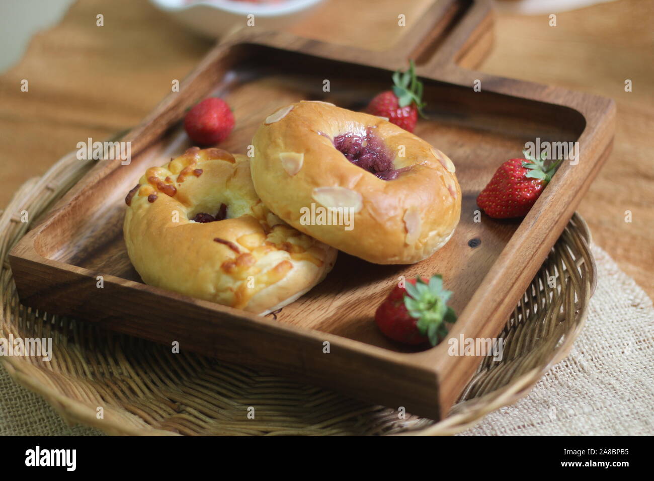 Bakery and Pastry in morning Stock Photo - Alamy