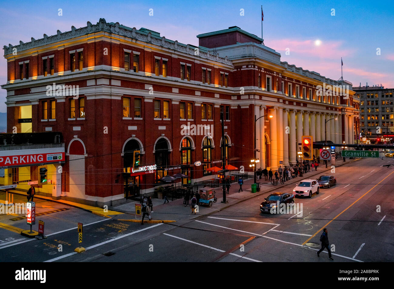 Waterfront train station vancouver canada hi-res stock photography and ...