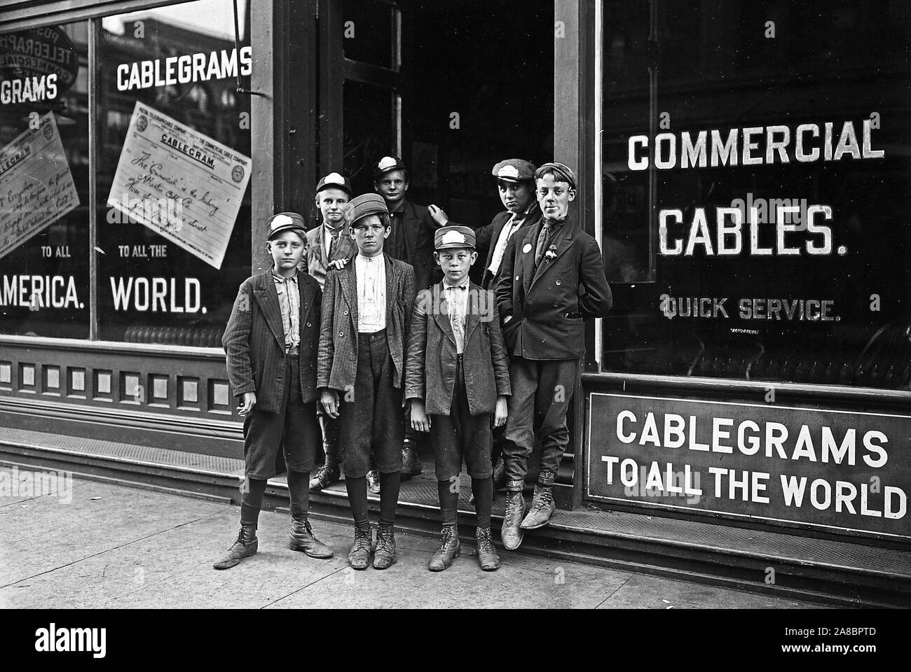 Postal telegraph messenger hi-res stock photography and images - Alamy