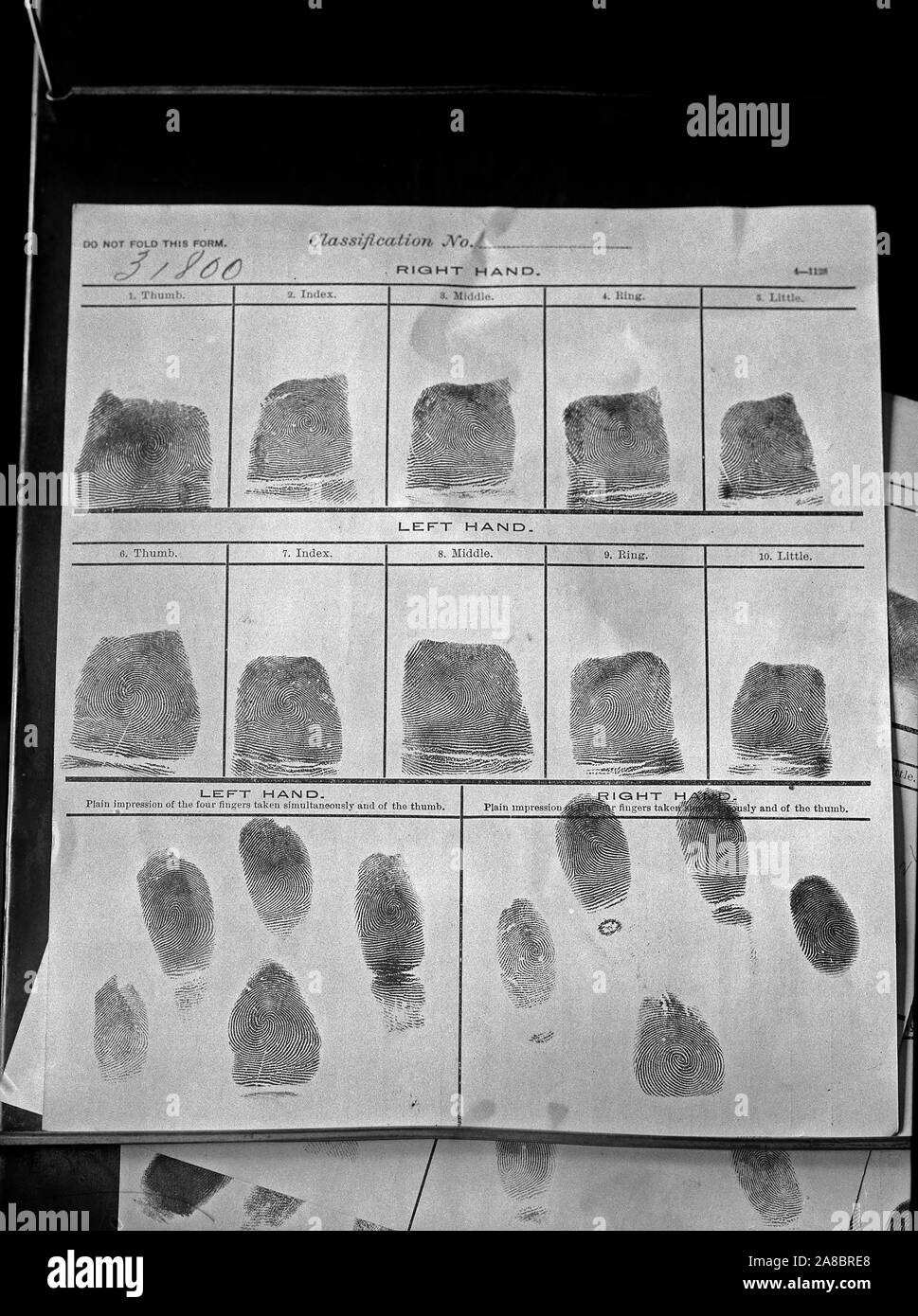 Fingerprint history Black and White Stock Photos & Images - Alamy Fingerprint history Black and White Stock Photos & Images - Alamy