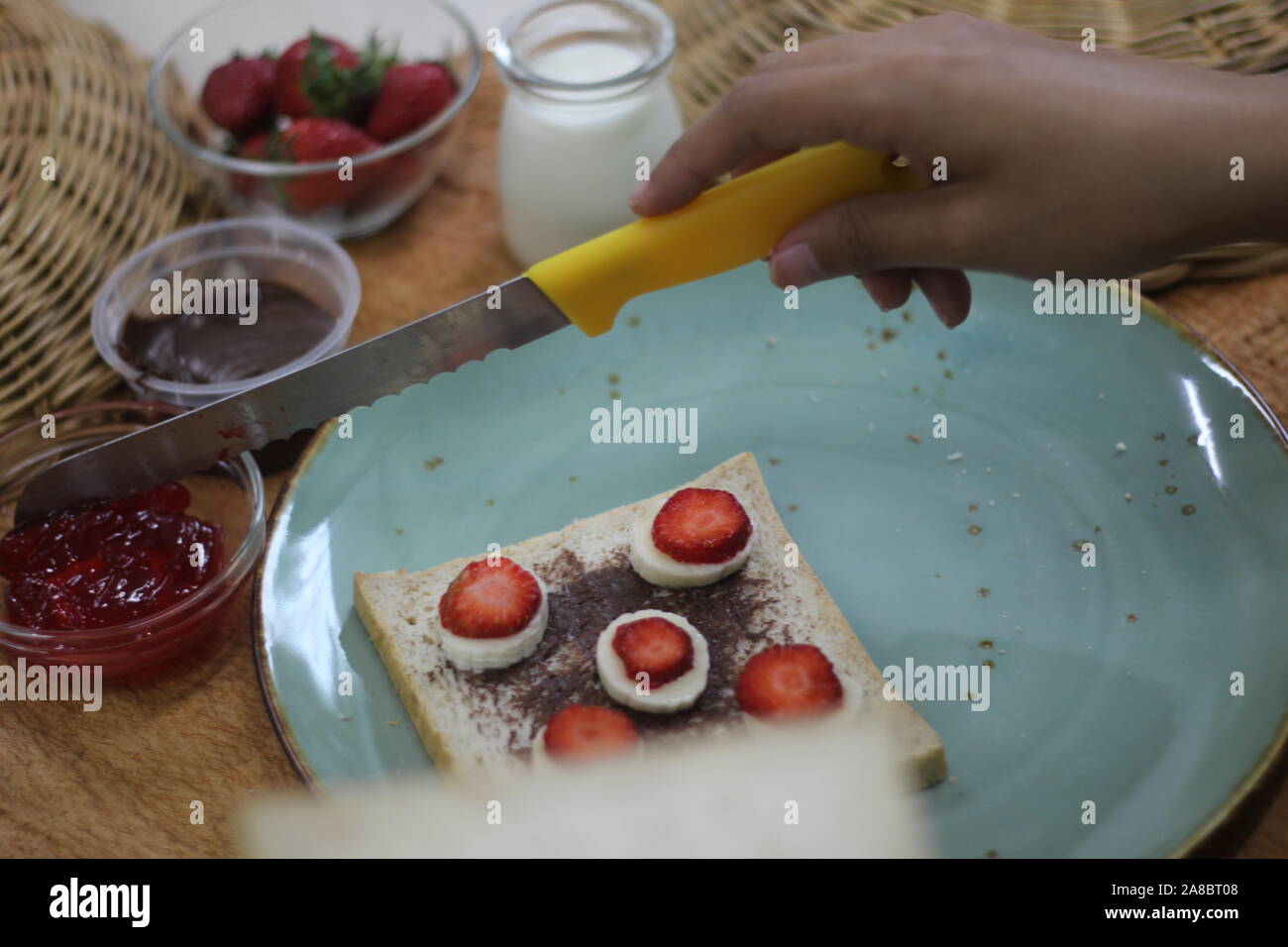 Bakery and Pastry in morning Stock Photo - Alamy