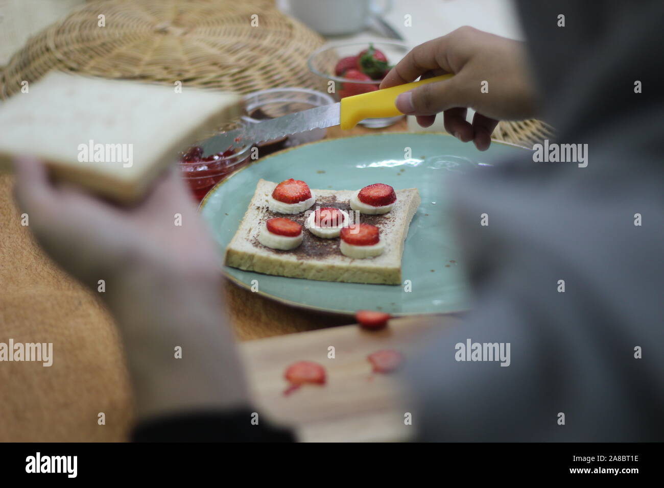 Bakery and Pastry in morning Stock Photo - Alamy
