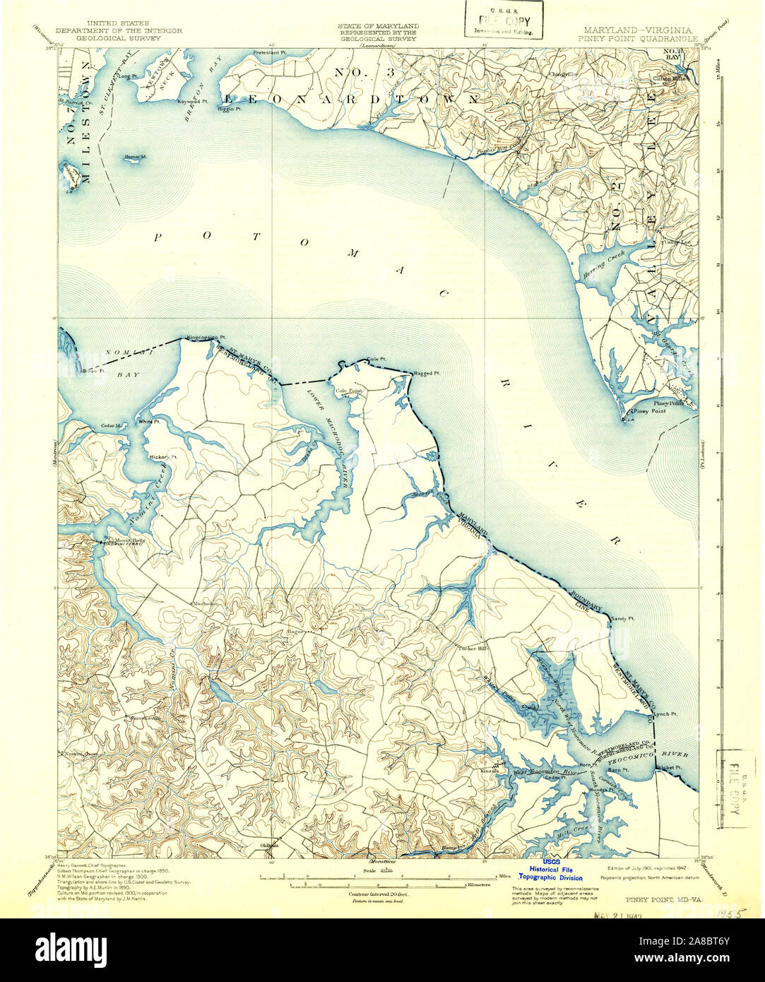 Map of piney hi-res stock photography and images - Alamy