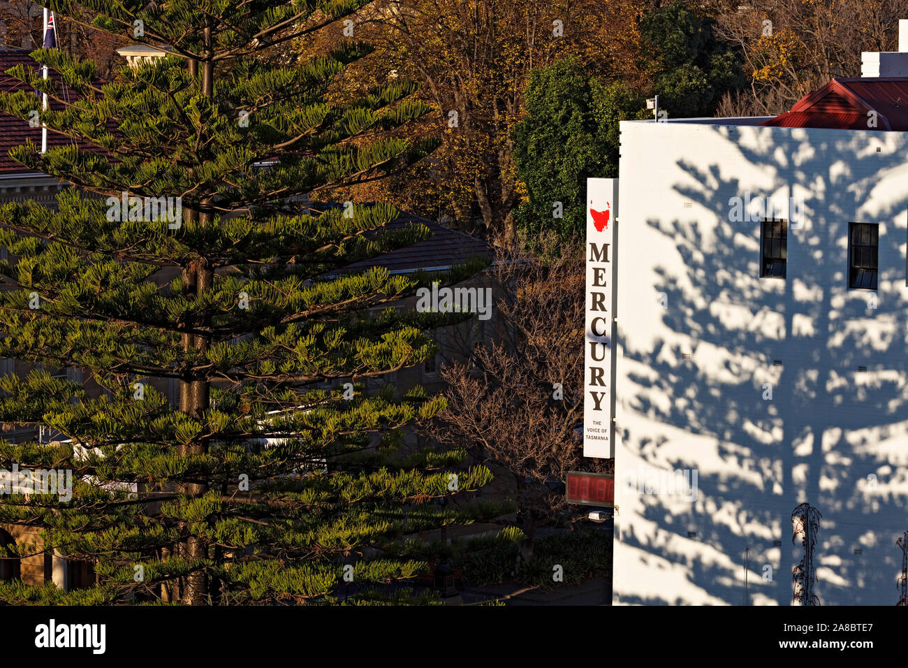 Hobart Australia / The former Mercury News Building in Macquarie Street ...
