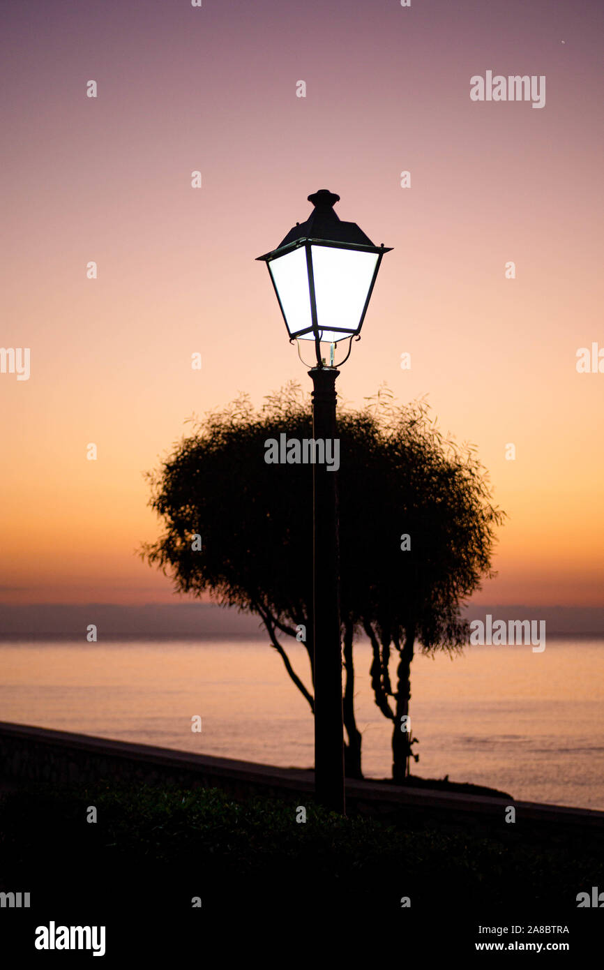 As The Lights Go Out Stock Photo - Alamy