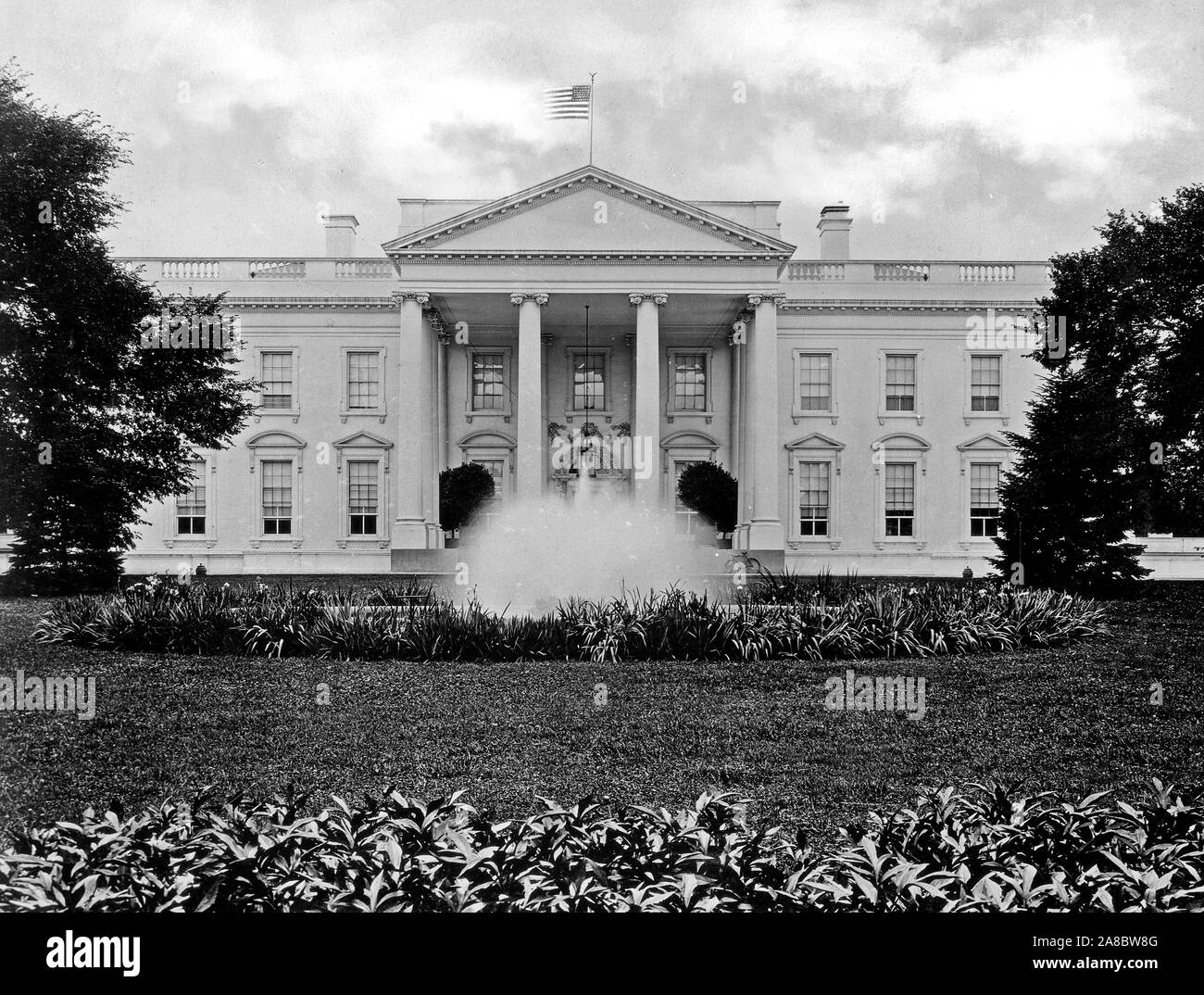 White House ca. 1905-1945 (early 1900s Stock Photo - Alamy