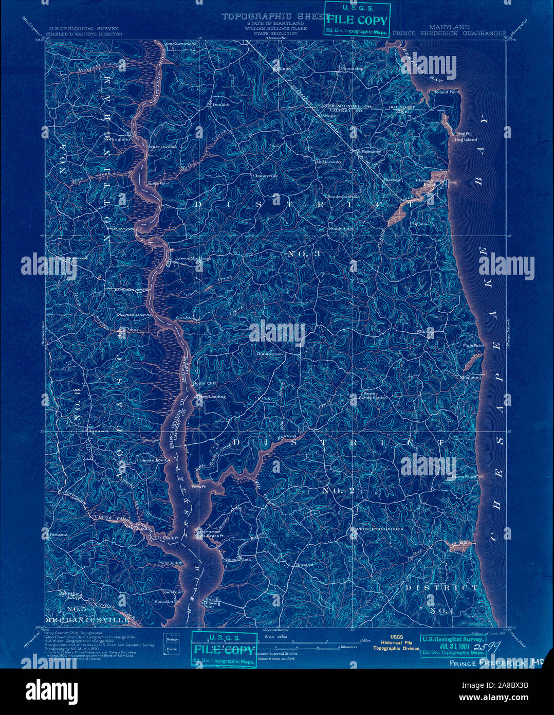 Frederick maryland 1901 hi-res stock photography and images - Alamy