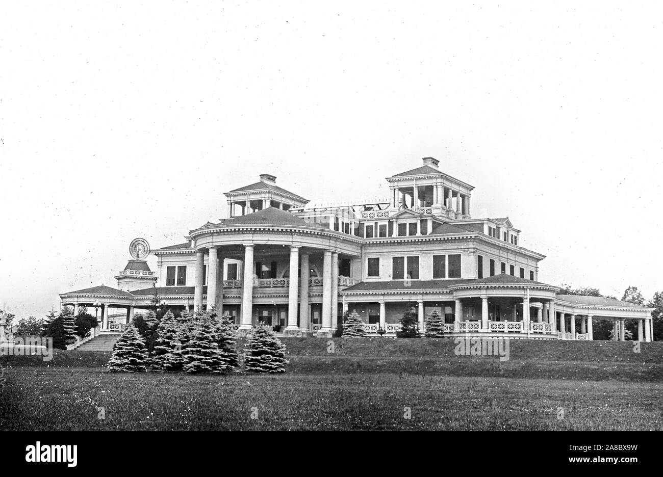Shadow Lawn NJ Estate, nicknamed the Summer White House in 1916 where ...