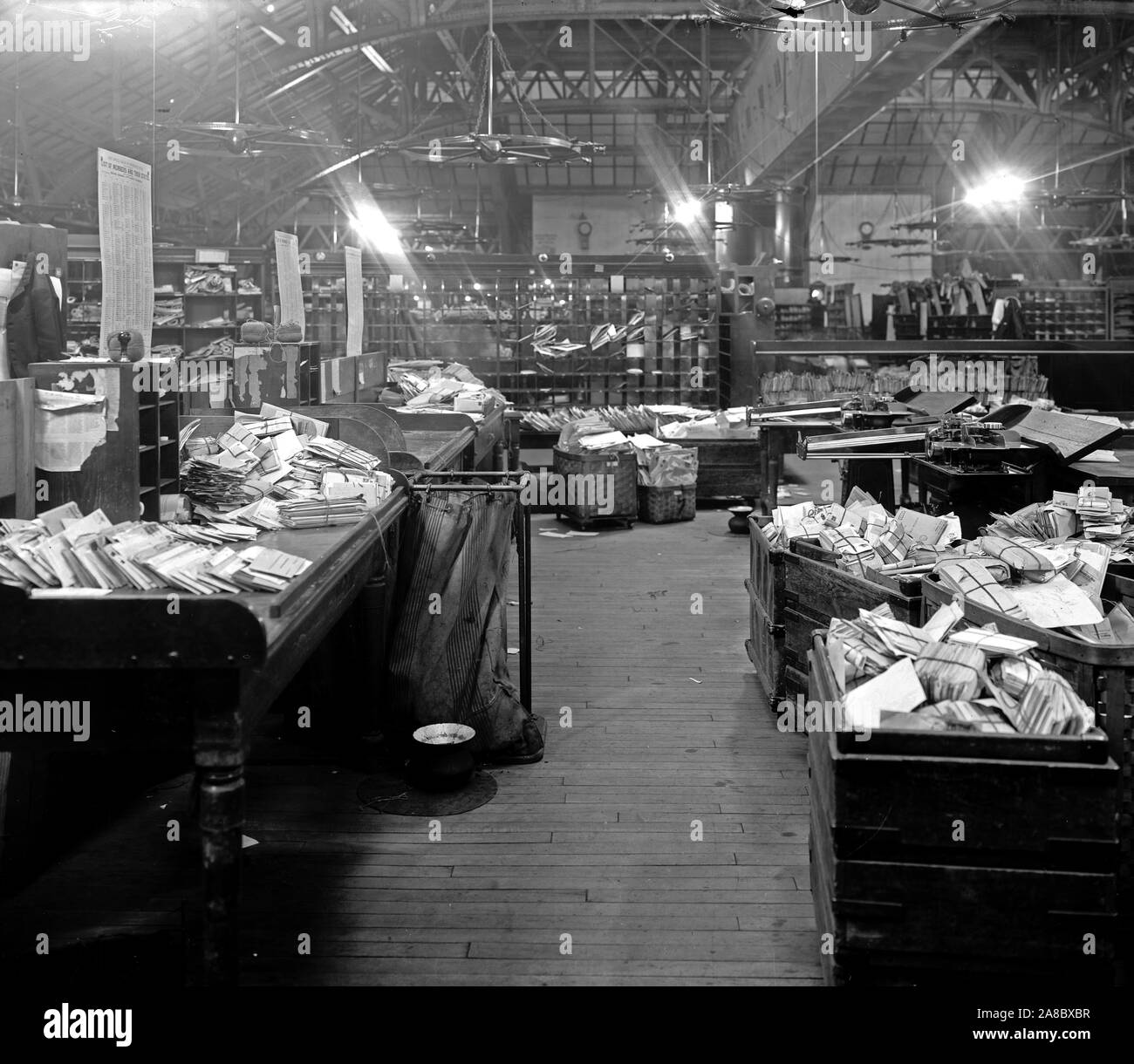 Post office in the early 1900s (before 1945 Stock Photo - Alamy