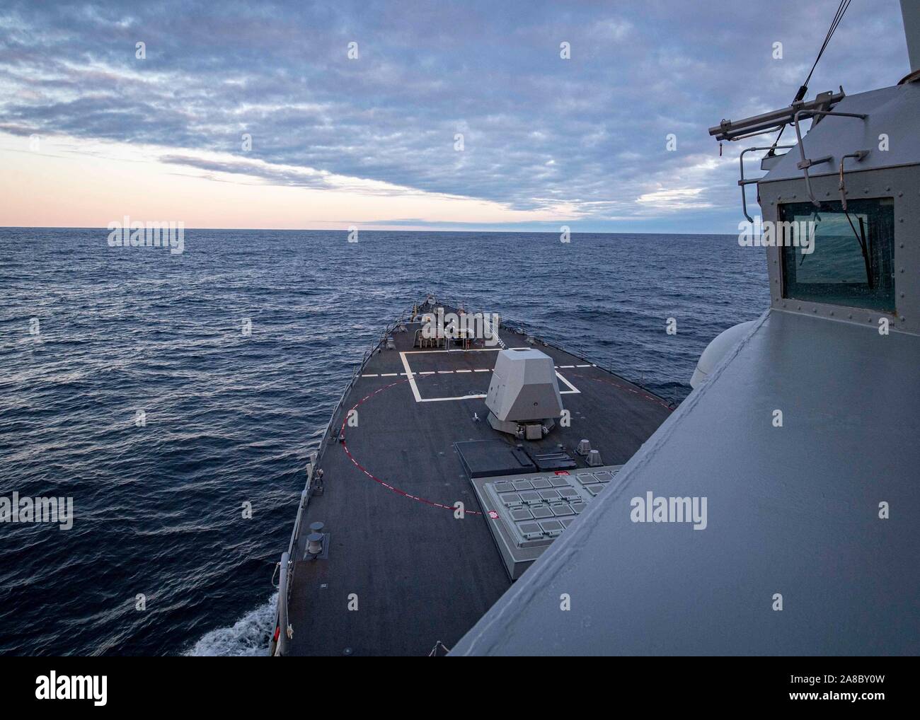 191103-N-UB406-0006 NORWEGIAN SEA (Nov. 3, 2019) The U.S. Navy guided ...