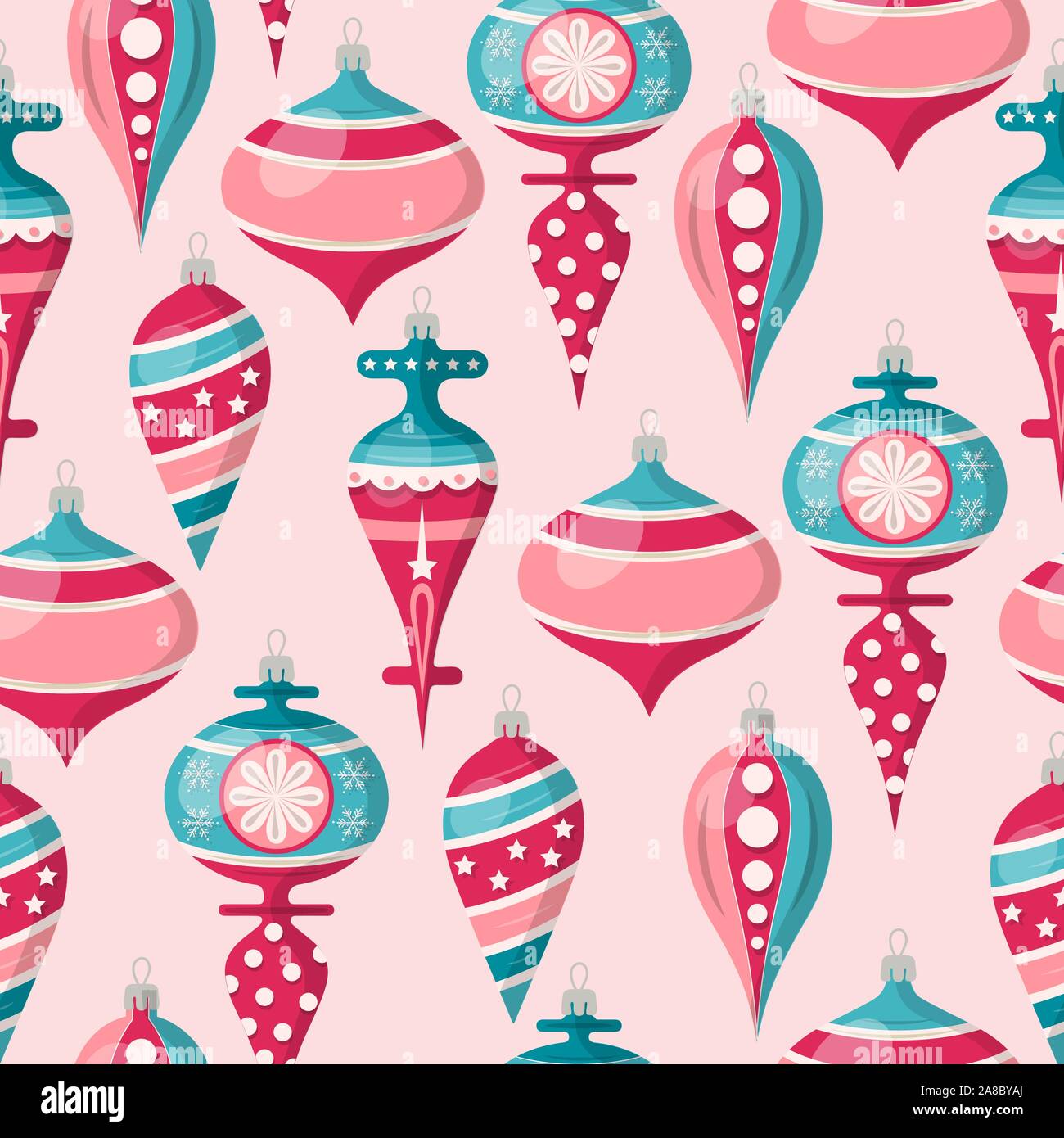 Festive christmas fabric Stock Vector Images - Alamy