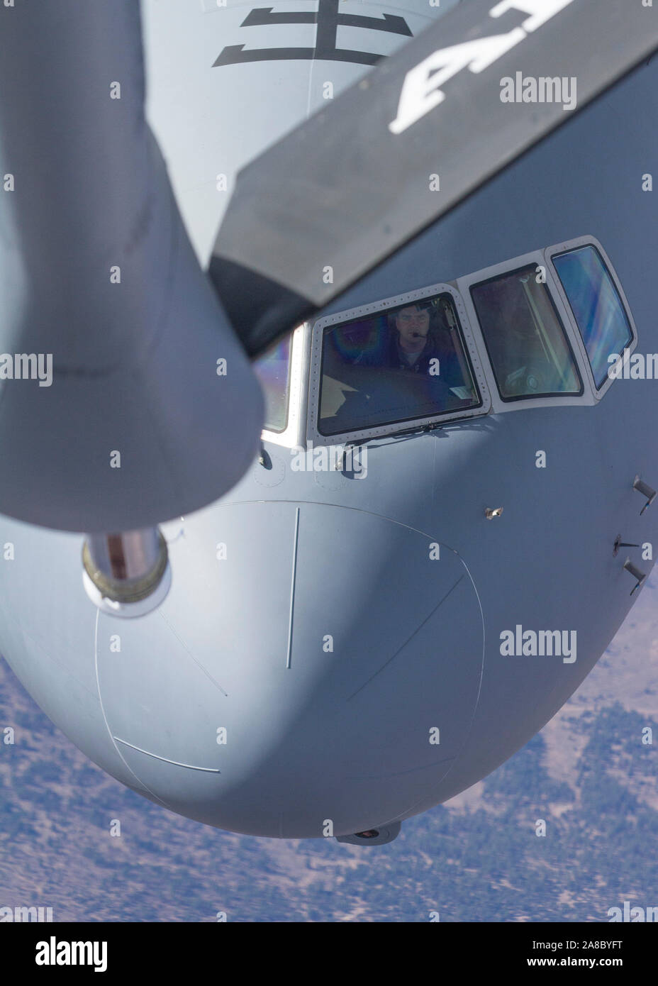 A KC-135R assigned to the Utah Air National Guard’s 151st Air Refueling ...