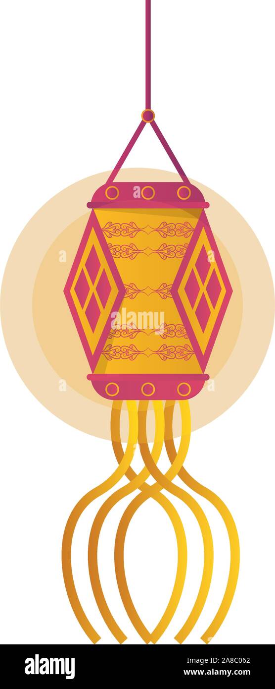 Diwali Lanterns Vector