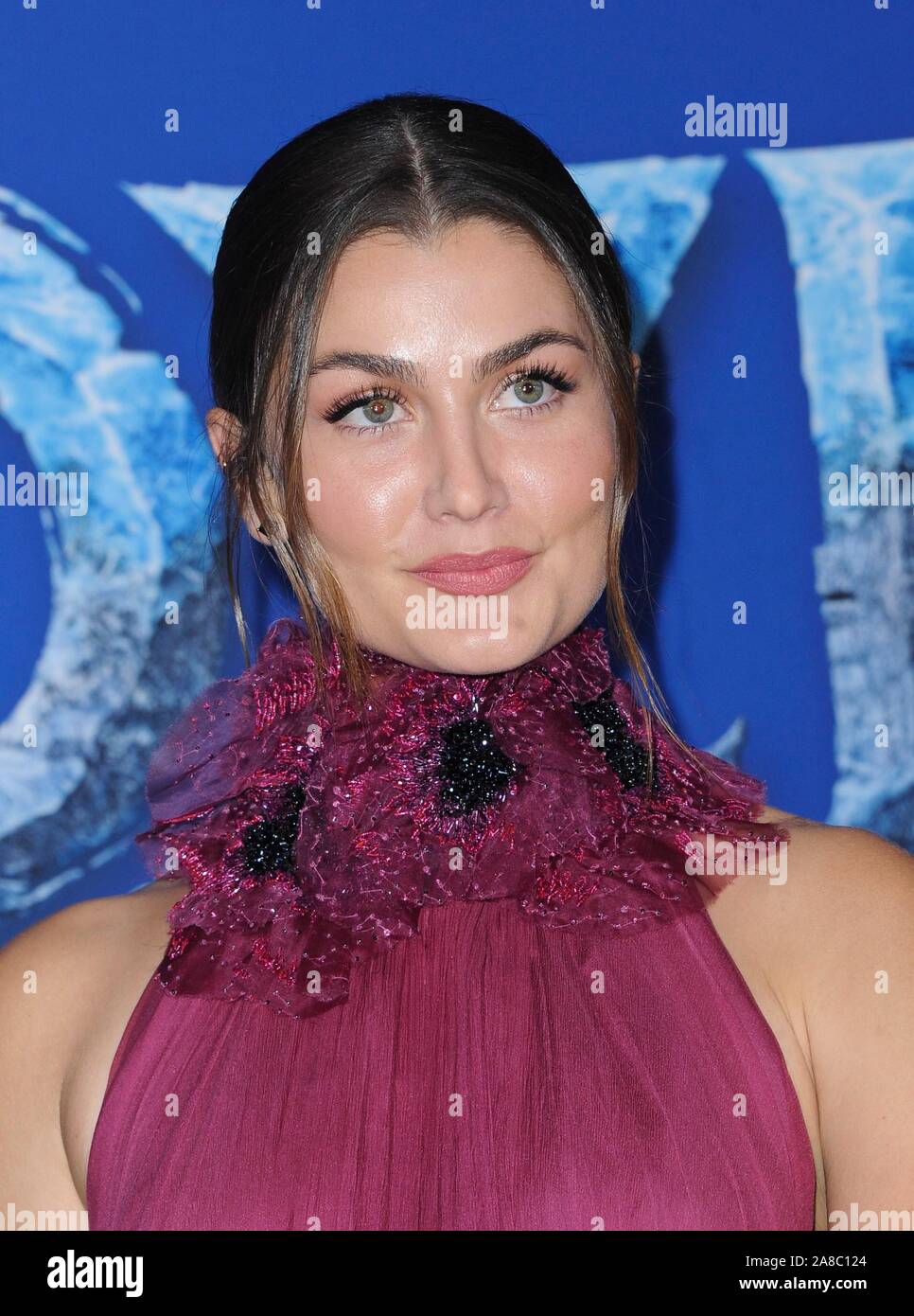 Los Angeles, CA. 7th Nov, 2019. Rachel Matthews at arrivals for FROZEN ...