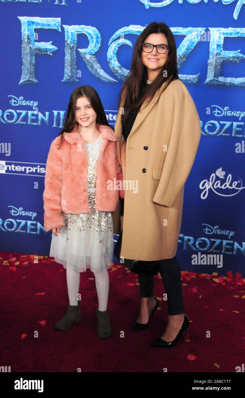 Hollywood, California, USA 7th November 2019 Actress Tiffani Thiessen ...