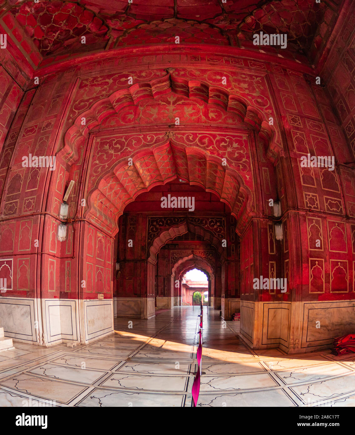 Interior and Exterior Jama Masjid of Delhi - The largest mosque of ...