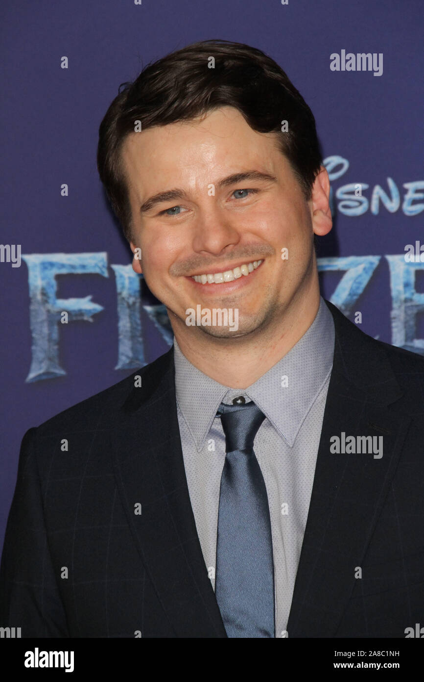 Los Angeles, USA. 07th Nov, 2019. Jason Ritter at Disney's "Frozen II ...