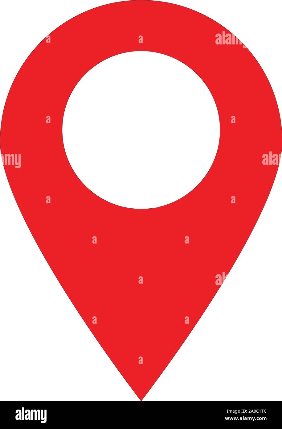 location pin icon on white background. location pin sign. flat style ... location pin icon on white background. location pin sign. flat style ...