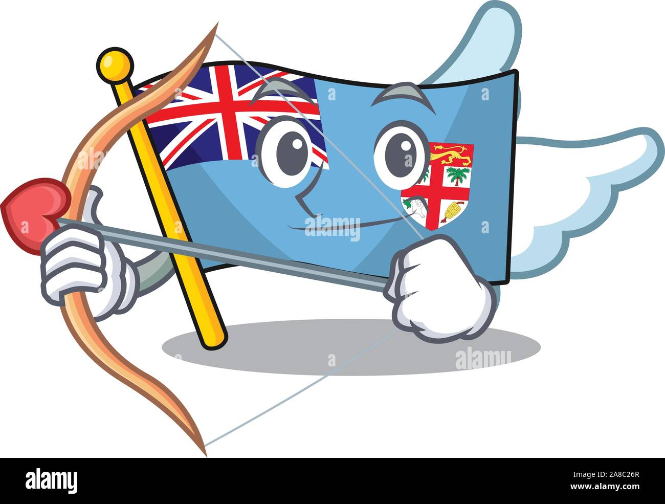 Love fiji country flag hi-res stock photography and images - Alamy