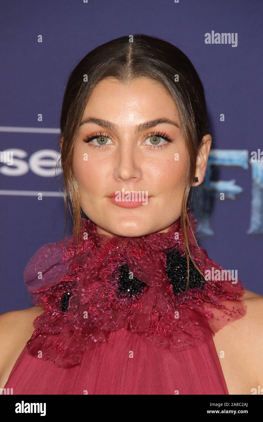 Los Angeles, USA. 07th Nov, 2019. Rachel Matthews at Disney's "Frozen ...